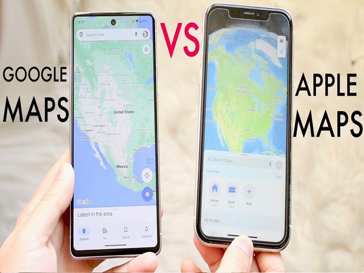 Every iPhone user's biggest dilemma! Which is better, Apple Maps or ...