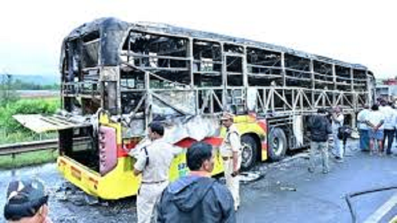 Bengaluru Bus Caught Fire: 'Death took away passengers in deep sleep ...